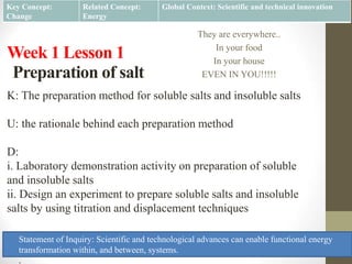 introducing of salt-preparation-chemistry grade 10thppt. | PPT