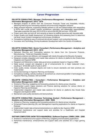 AnindyoDutta - Manager, MBA, BTech, Oracle Certified - Hyperion Resume ...