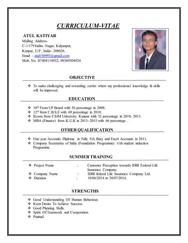 ATUL RESUME | DOCX