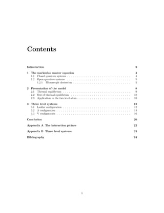 Three level atom OTE systems | PDF