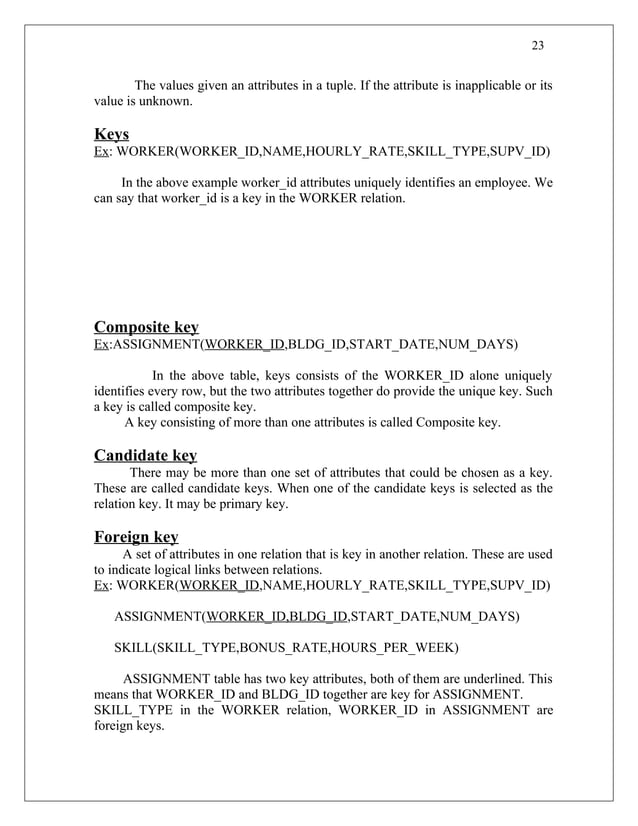 Rdbms Notes Pdf