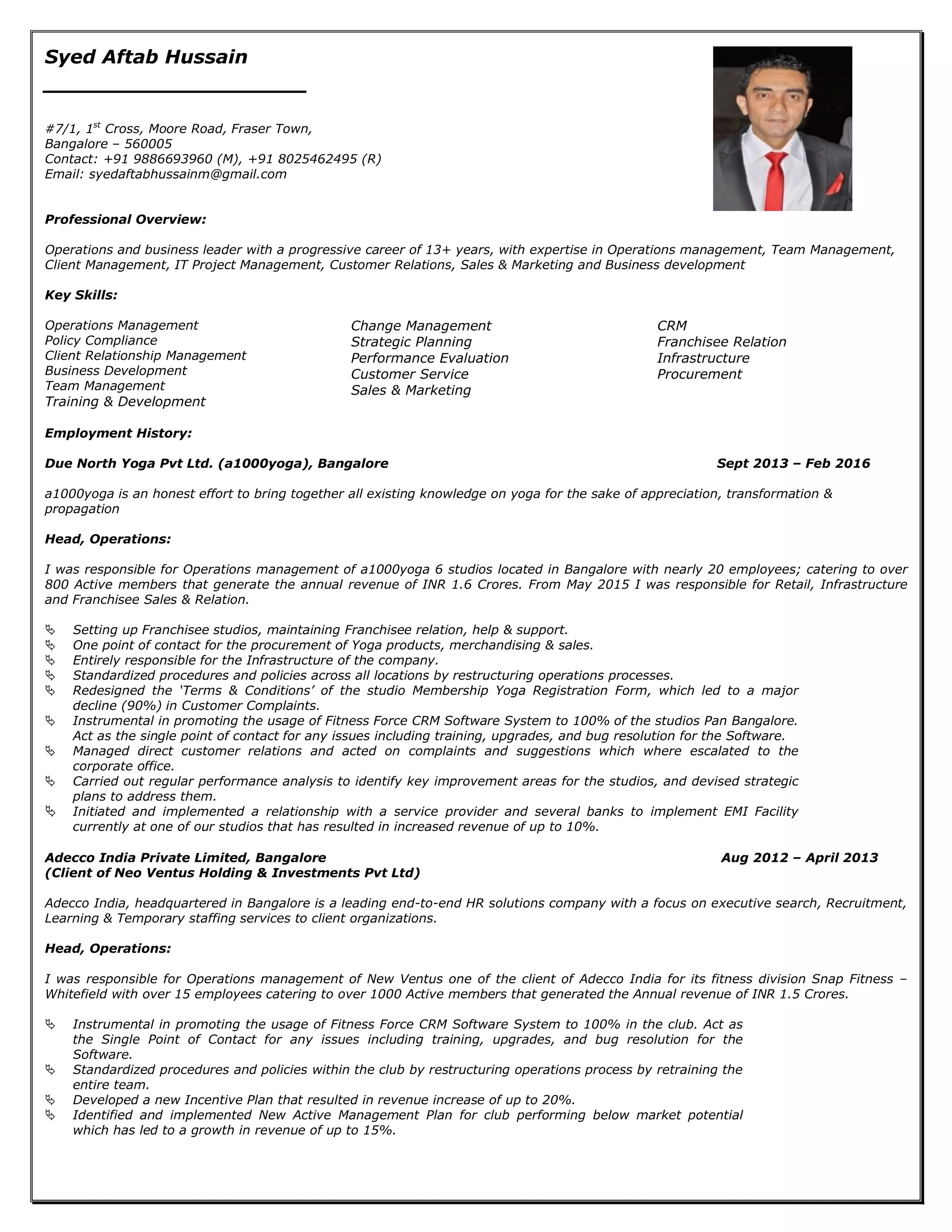 Syed's - Resume... | PDF