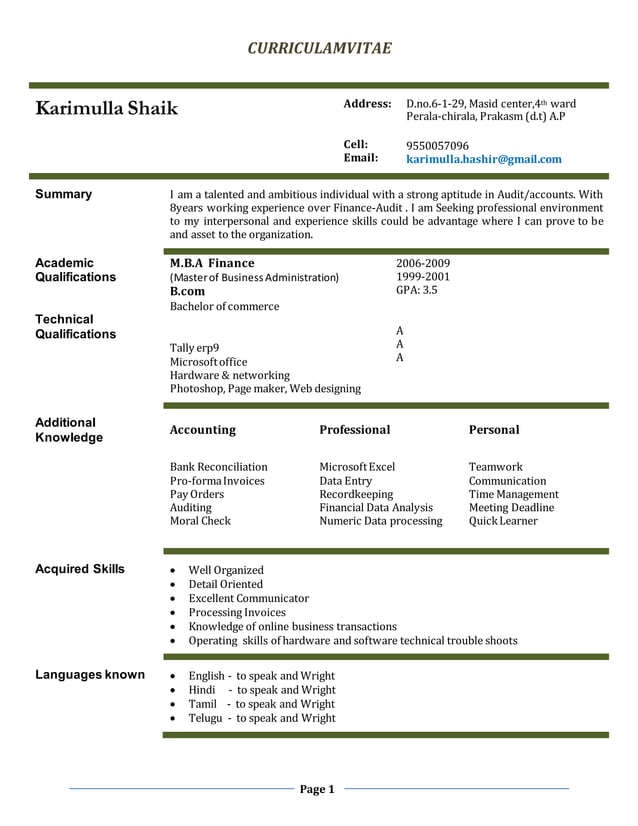 karimulla CV2 | DOCX