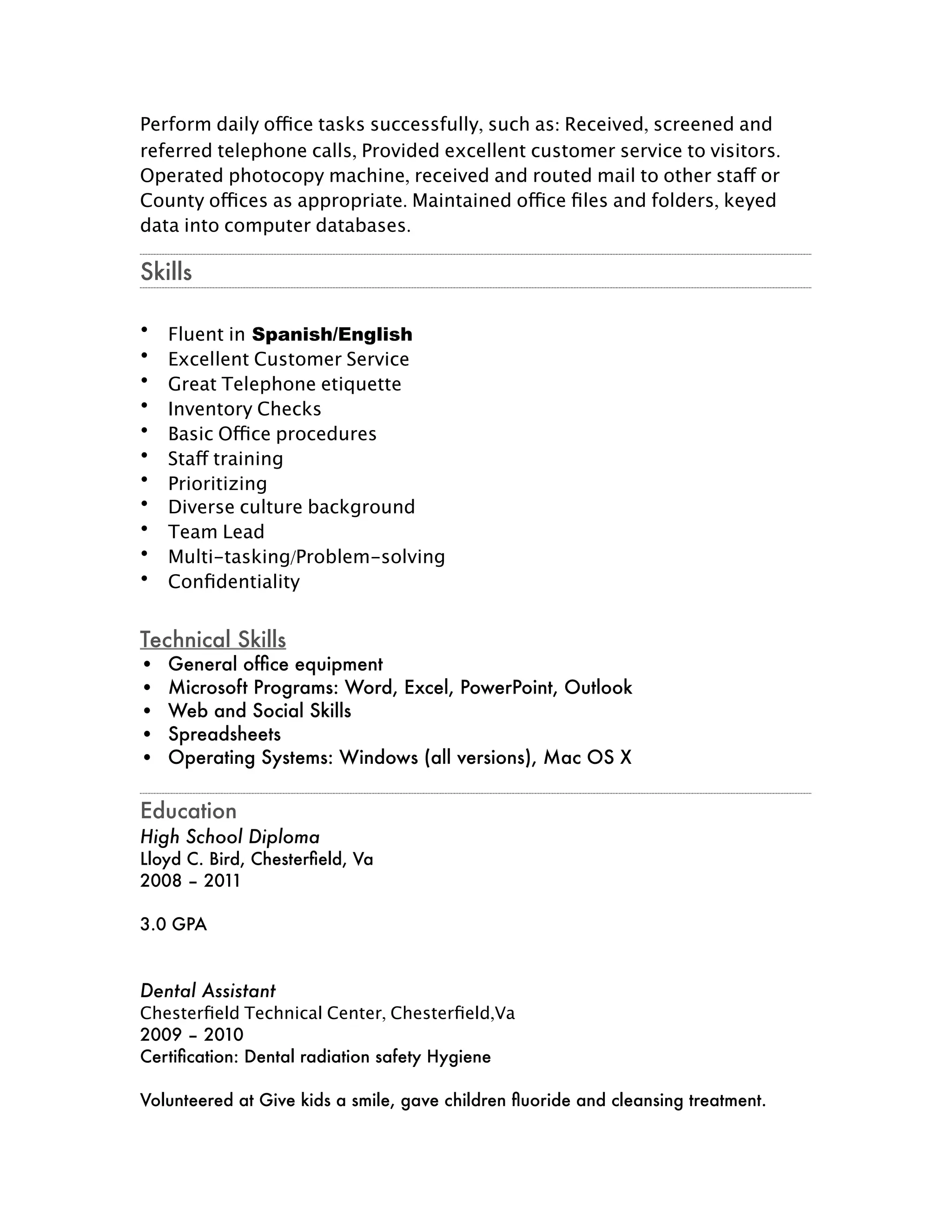 Resume PDF | PDF
