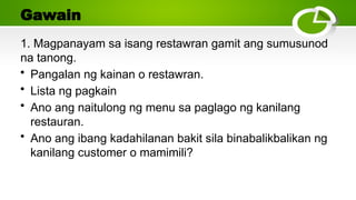 468123284-MENU-NG-PAGKAIN. teknikal bokasyunal | PPTX