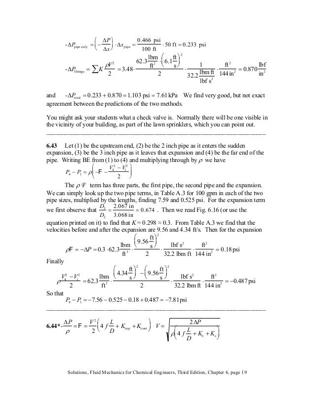 Fluid Mechanics For Chemical Engineers 3rd Edition fluid-mechanics-for-chemical-engineers-3rd-edition