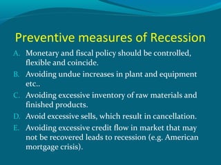 WHAT IS RECESSION | PPT