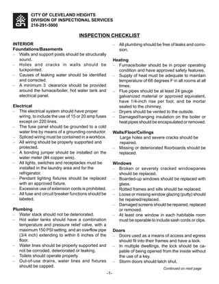 46861062 inspection-checklist | PDF