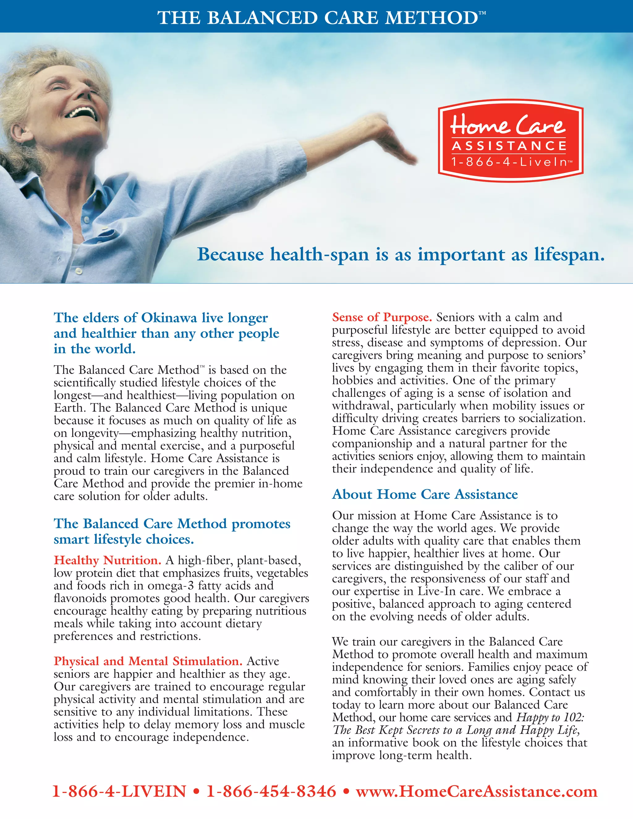 The Balanced Care Method Flyer | PDF