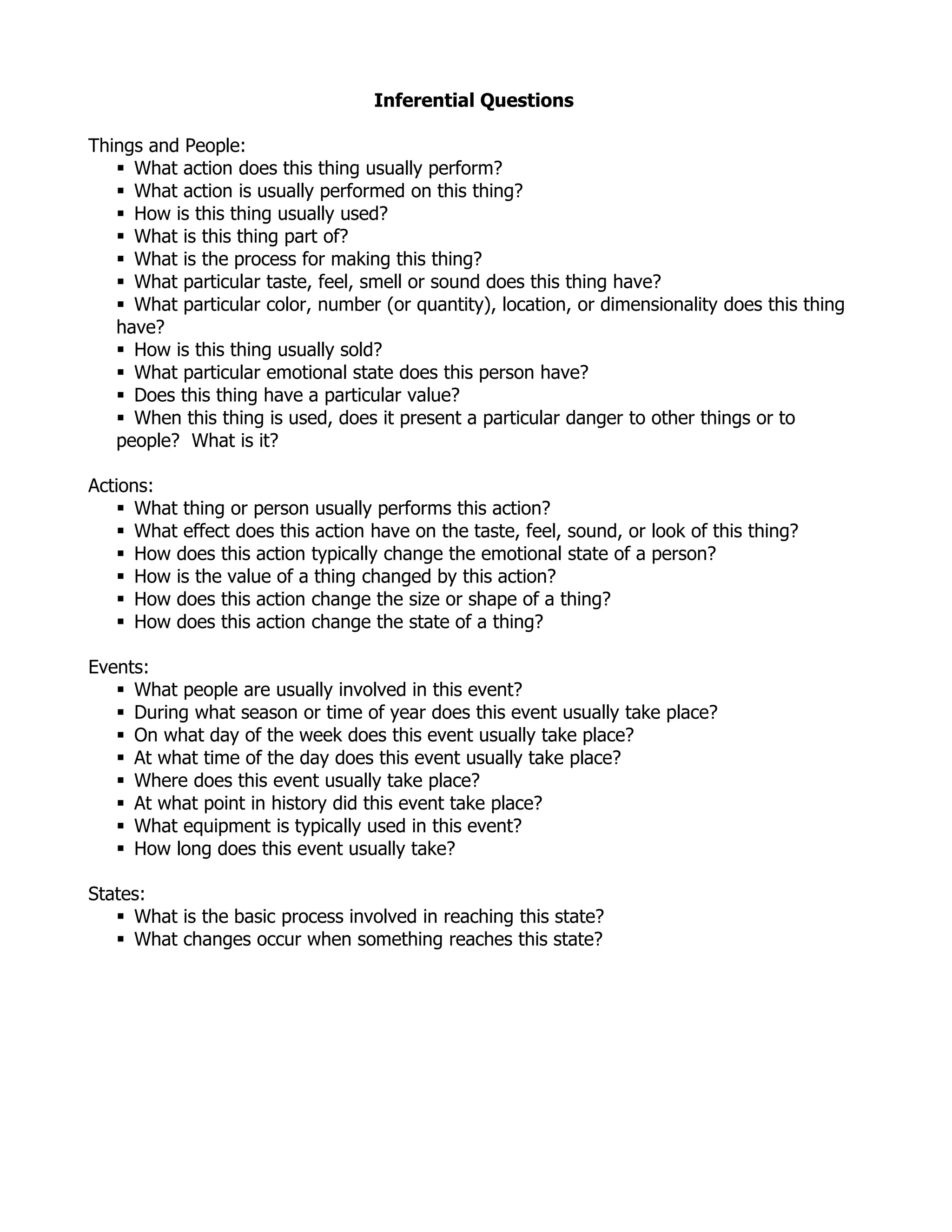 Inferential_Questions | PDF