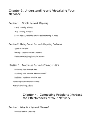 Network Weaver Handbook Workgroup | DOC