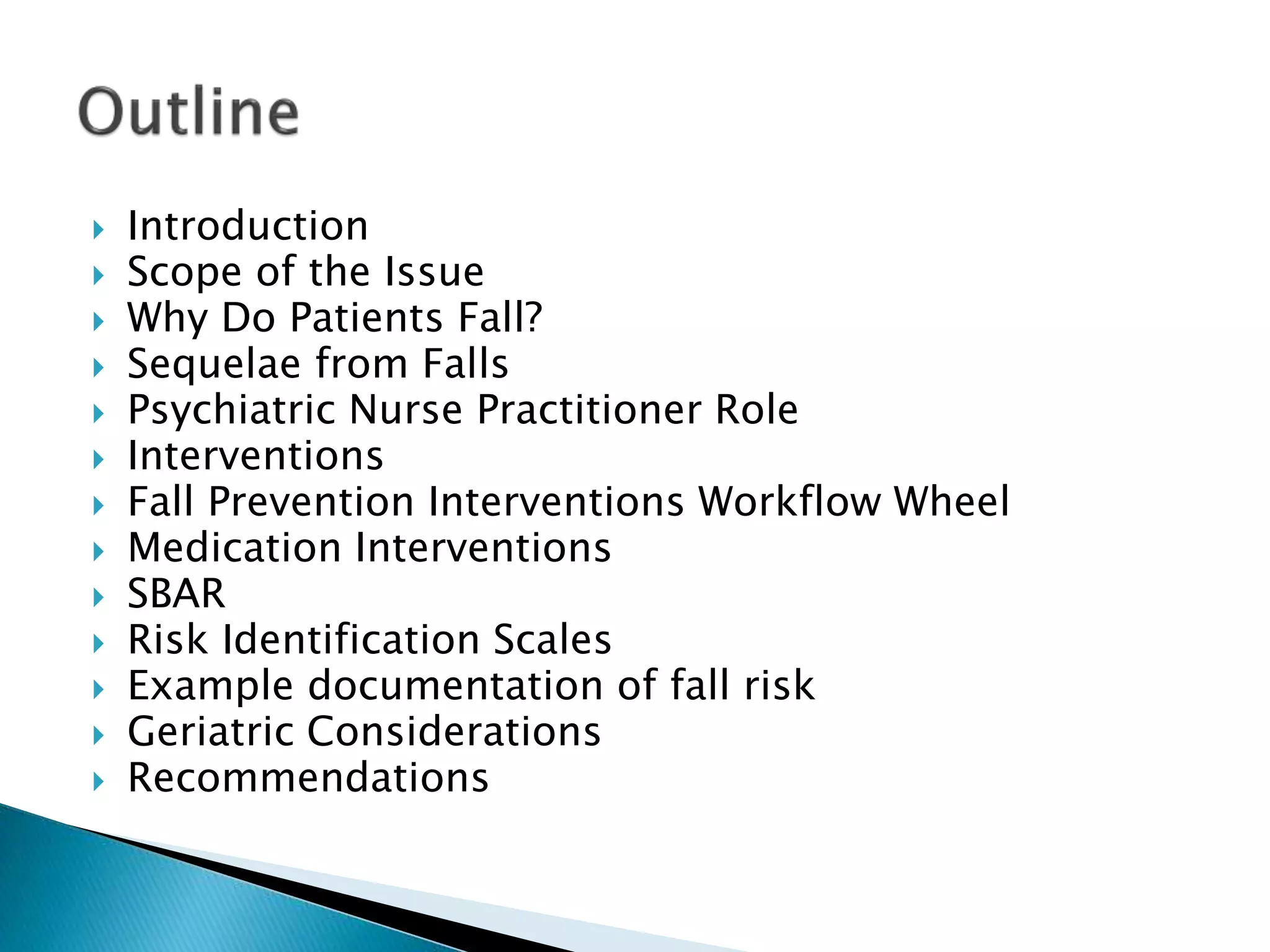 Preventing Patient Falls in Acute Care Hospitals | PPTX