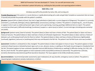 Preventing Patient Falls in Acute Care Hospitals | PPTX
