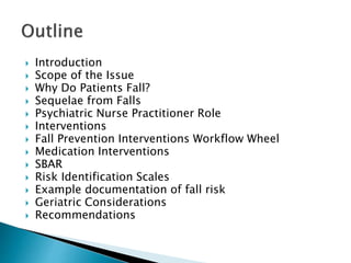 Preventing Patient Falls in Acute Care Hospitals | PPTX
