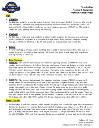 Tooling Equipment Terminology Training | DOCX