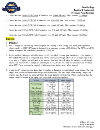 Tooling Equipment Terminology Training | PDF