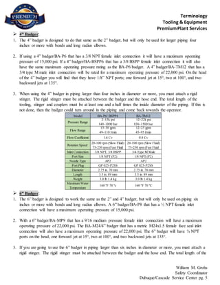 Tooling Equipment Terminology Training | DOCX
