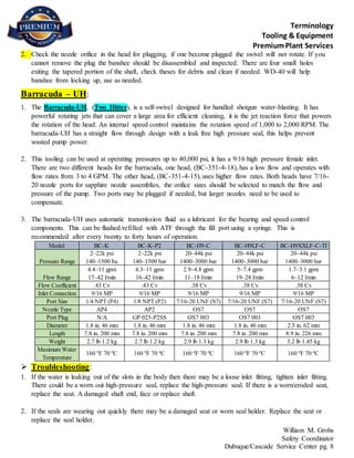 Tooling Equipment Terminology Training | DOCX