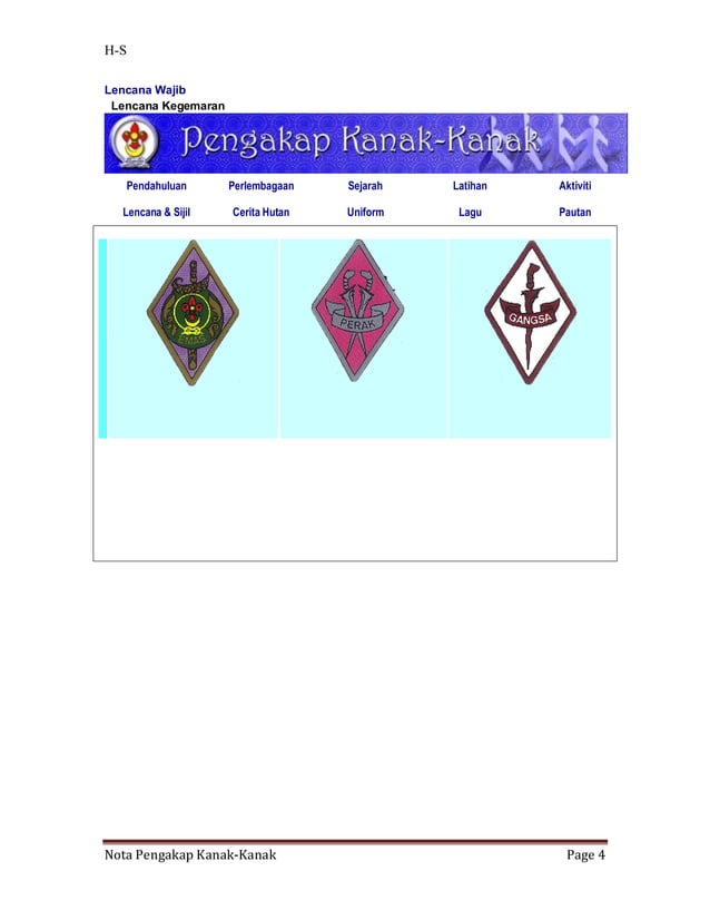 46905554 nota-pengakap-kanak-kanak | PDF