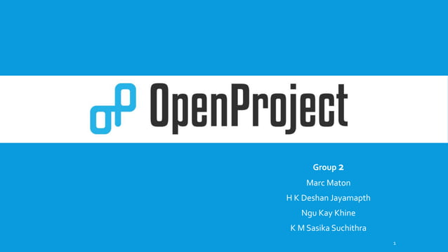 open project tool.ppt | Operating Systems | Computer Software and Applications