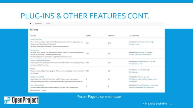 open project tool.ppt | Operating Systems | Computer Software and Applications