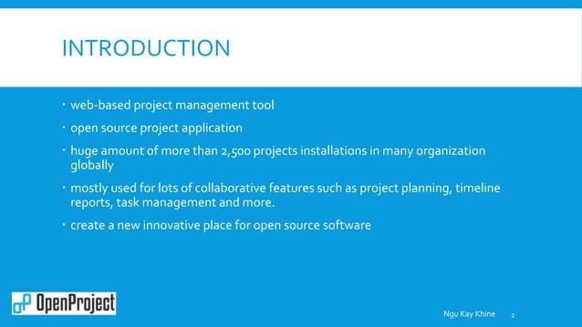 open project tool.ppt | Operating Systems | Computer Software and Applications