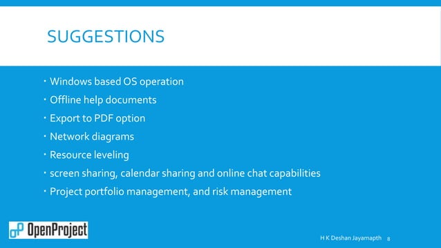 open project tool.ppt | Operating Systems | Computer Software and Applications