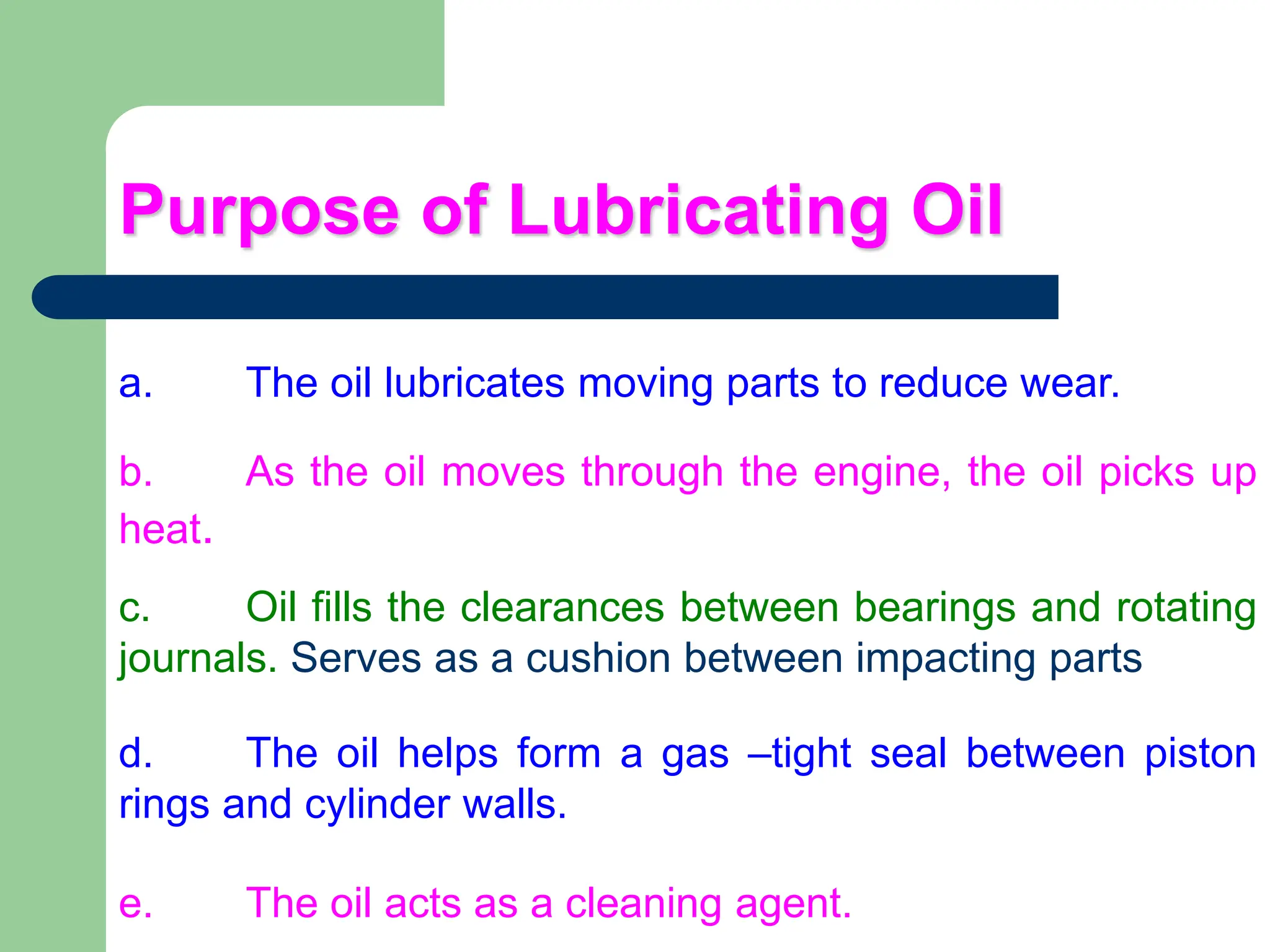 469592090-Automotive-Lubrication-System.ppt | Chemistry | Science