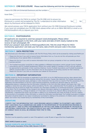Join the FA's Coaching Association | PDF