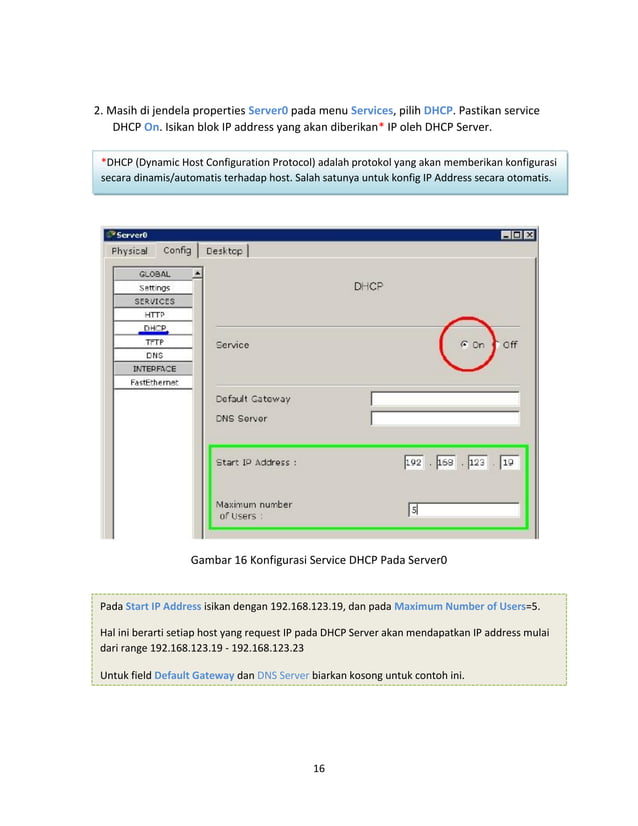 modul cisco packet tracer unutuk simulasi jaringan komputer | PDF