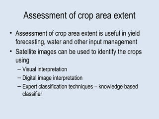 GIS and remote Sensing for Agriculture.ppt
