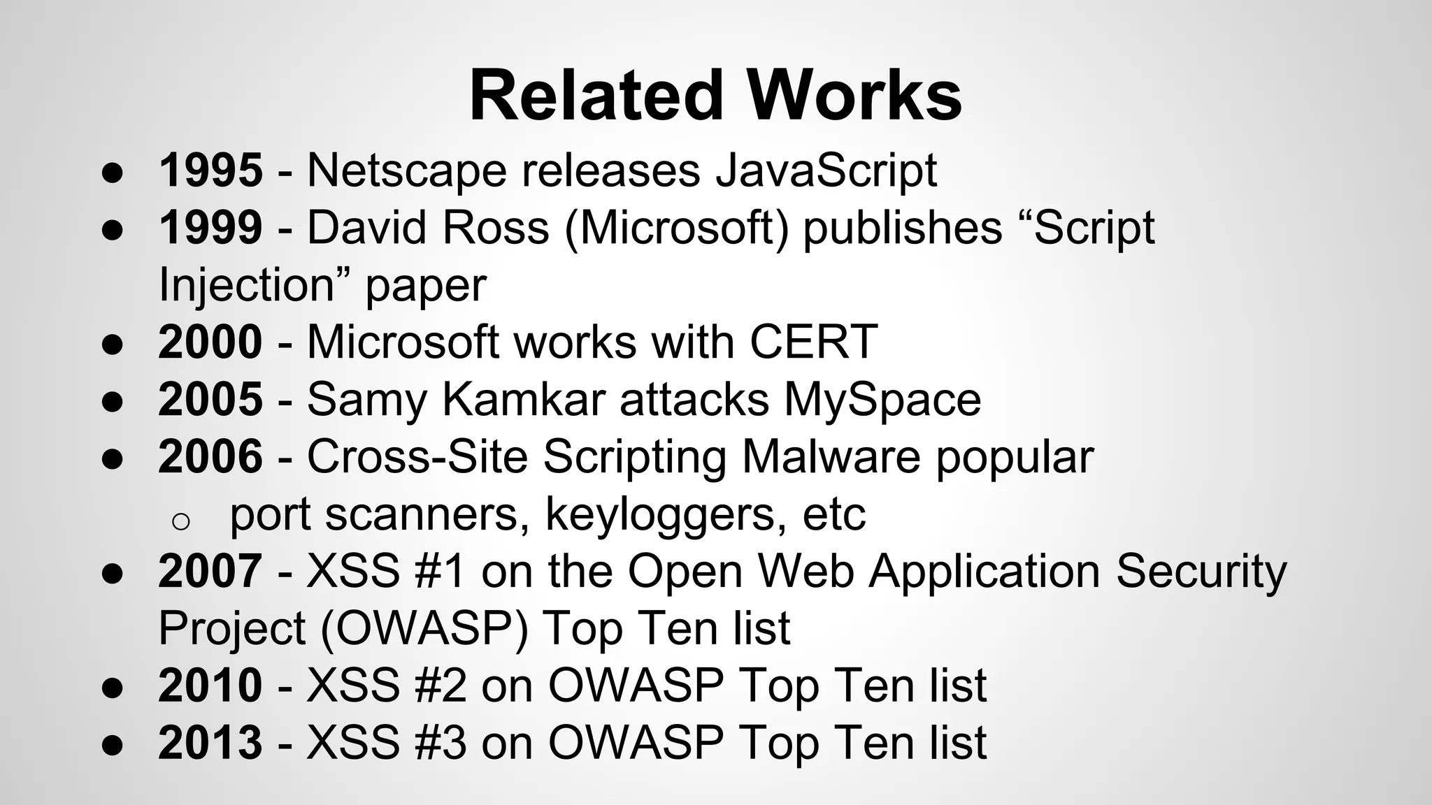 Cross-Site Scripting (XSS) | PPTX