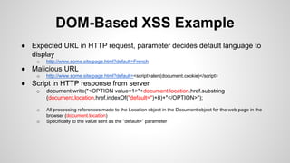 Cross-Site Scripting (XSS) | PPTX
