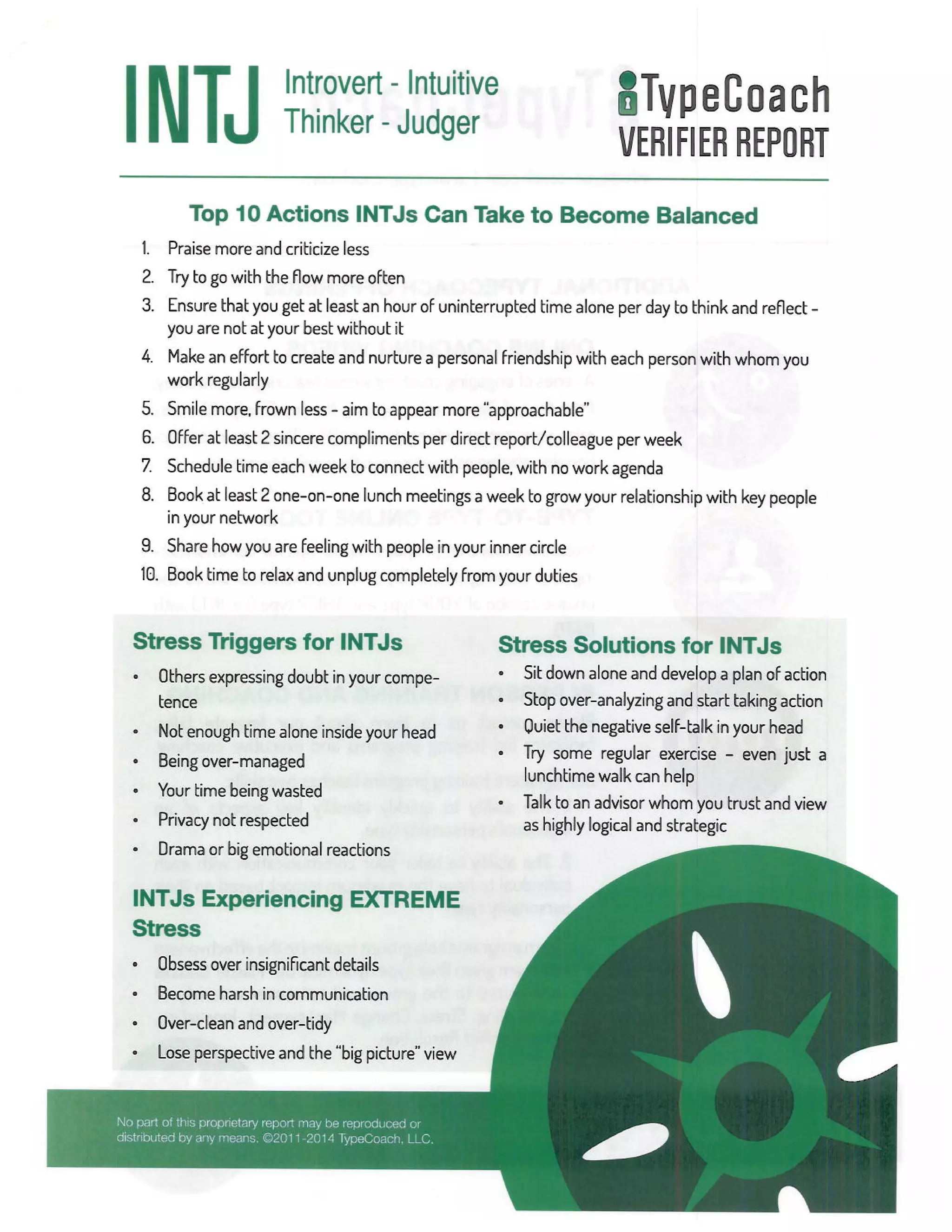 TypeCoach-INTJ | PDF