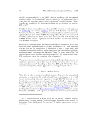 The Financial Stability Board | PDF