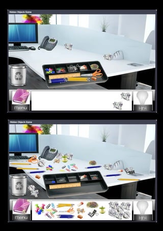 HIDDEN OBJECTS GAME SCREEN SHOTS | PDF