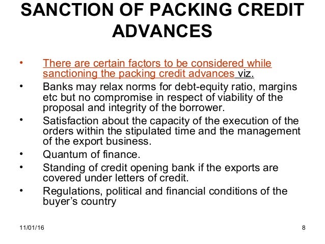 Export Credit Financing