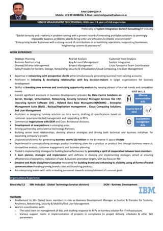 Paritosh.Gupta_resume_V1 | PDF