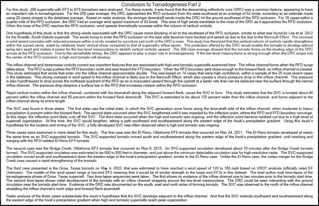 46a) Conclusion to Tornadogenesis In High-end Tornadic Supercells (Part ...