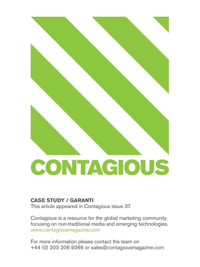 Garanti-Contagious | PDF | Credit Cards | Personal Debt