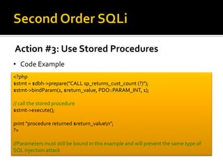 2nd-Order-SQLi-Josh | PDF | Databases | Computer Software and Applications