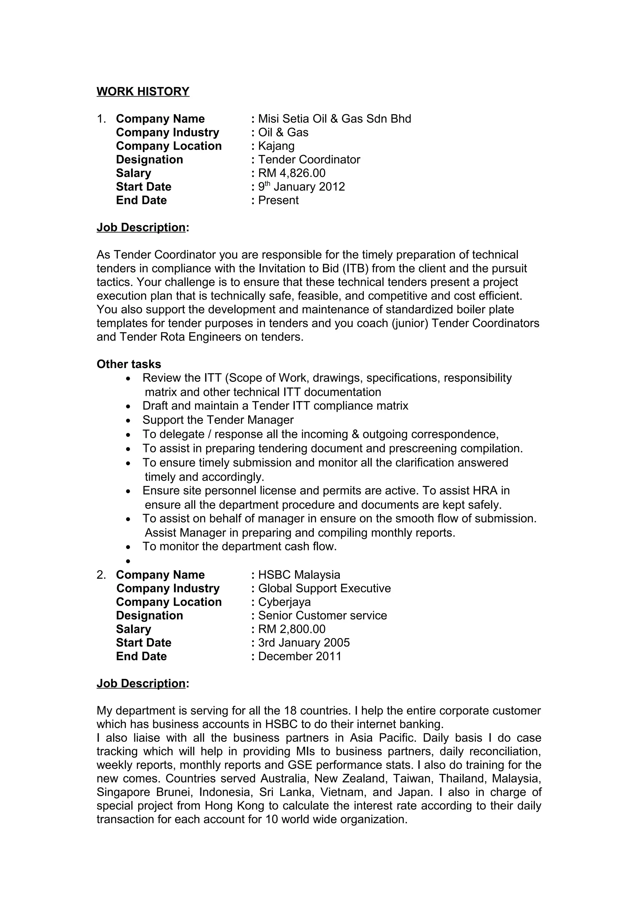 My Resume (NEW) | DOC