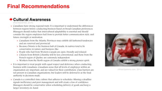 Canada Country Analysis for INT-113 | PPT