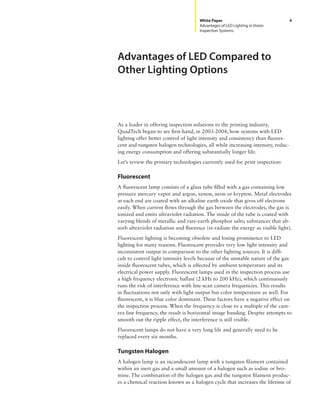 WP 022010 Advantages of LED Lighting | PDF