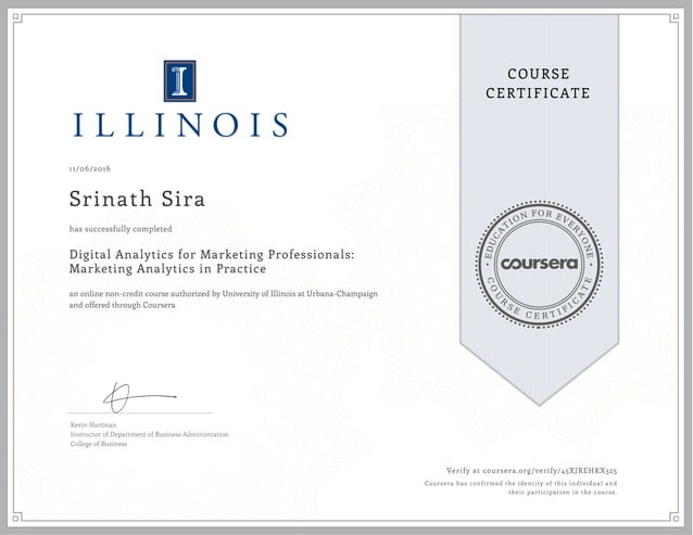 Coursera Certificate Course 2 | PPT