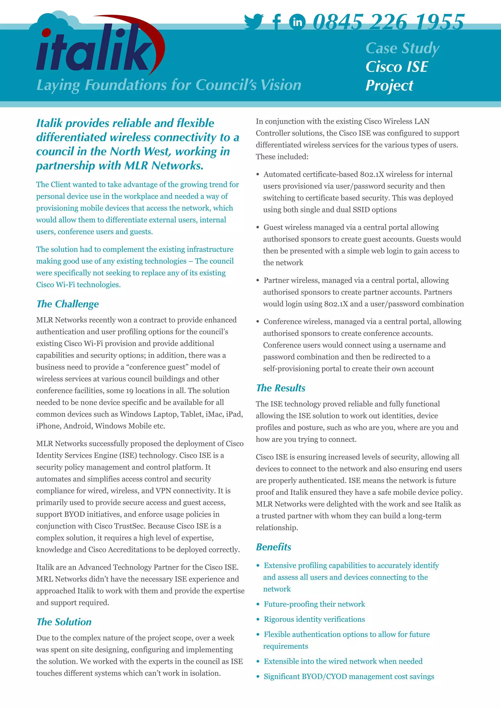 case-study-cisco-ise-project copy | PDF