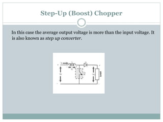 Choppers | PPTX | Consumer Electronics | Technology & Computing