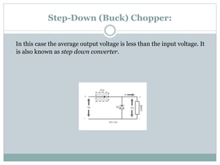 Choppers | PPTX | Consumer Electronics | Technology & Computing