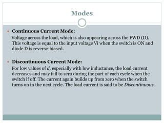 Choppers | PPTX | Consumer Electronics | Technology & Computing