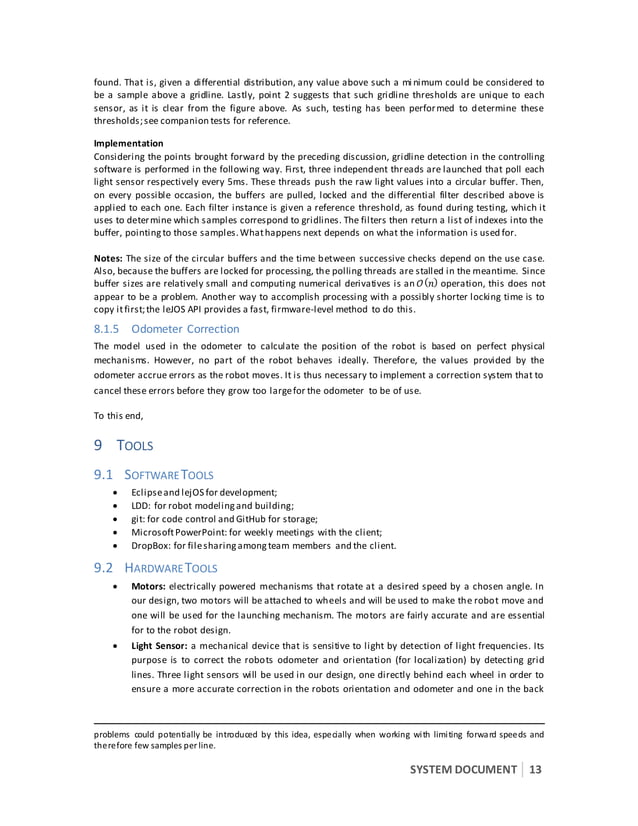 System Document (Revised) | PDF